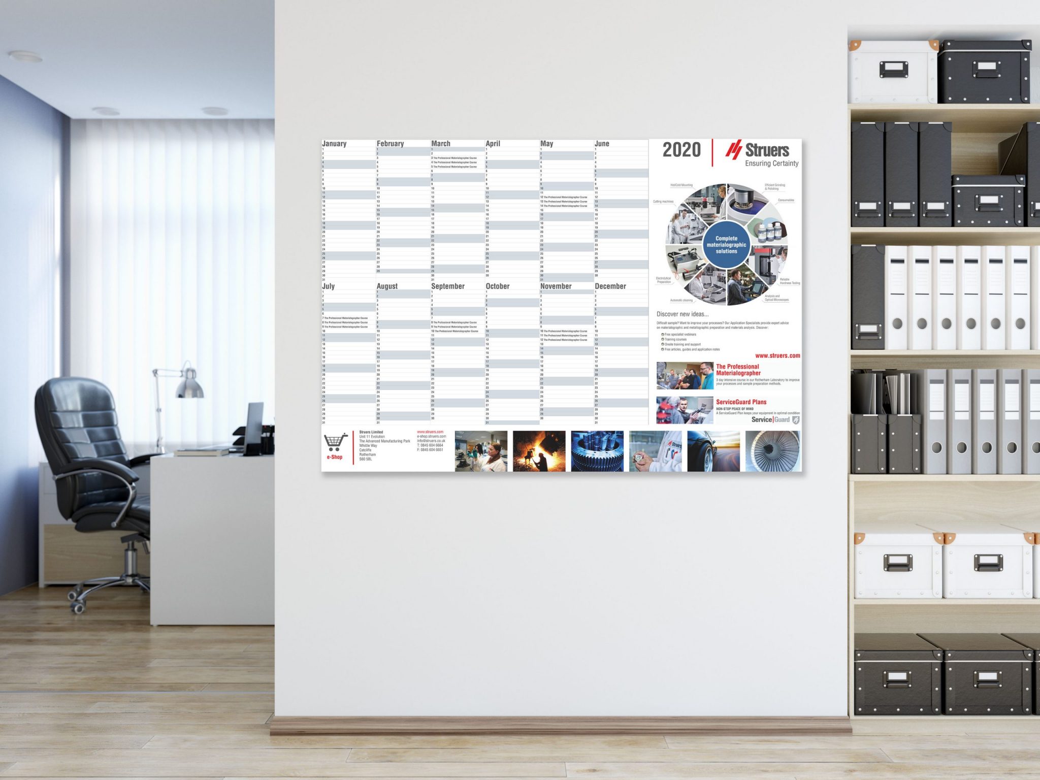 Wall Planners - DS Creative - Sheffield Printing, Design and Websites